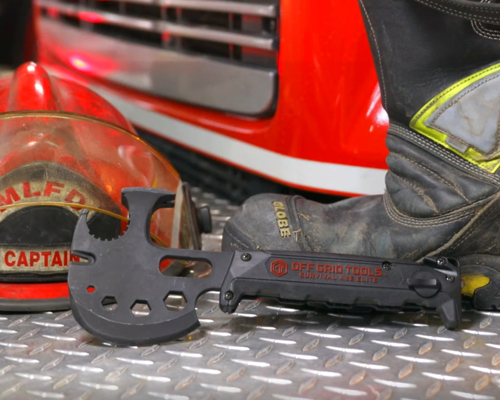 OGT PRO Survival Axe Elite Black - Pro – Off Grid Tools